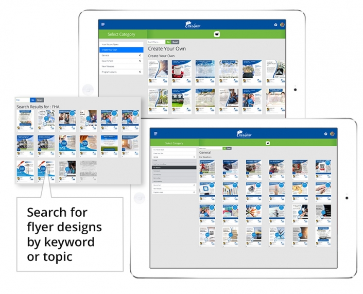 Mortgage Flyers and Loan Officer Marketing that's Ready-to-share